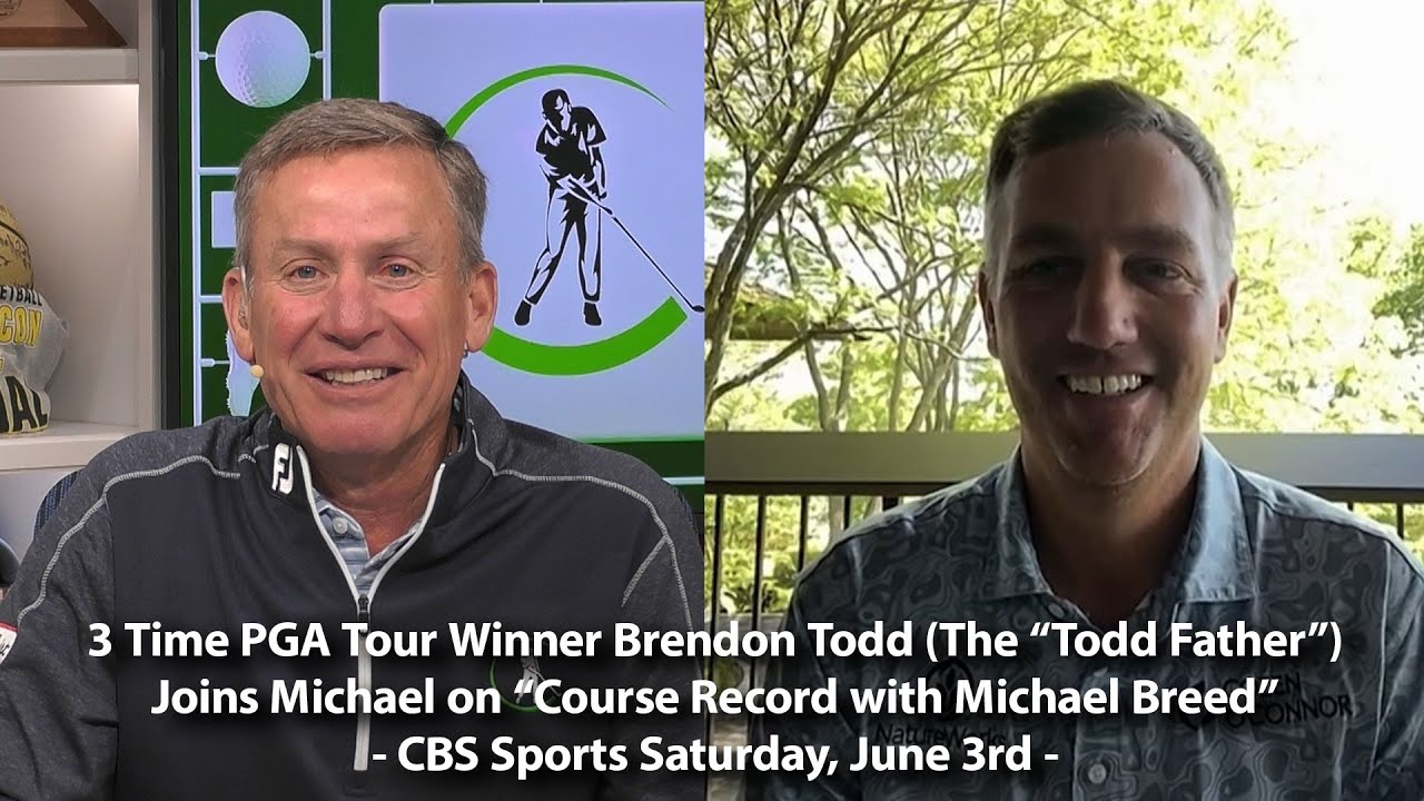 Brendon Todd - 3 Time PGA Tour Winner - Joined Michael on "Course ...