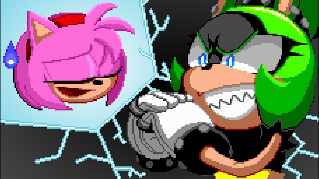 "You're not a violent person!" | Amy Vs. Surge | 16-bit Animation - YouTube
