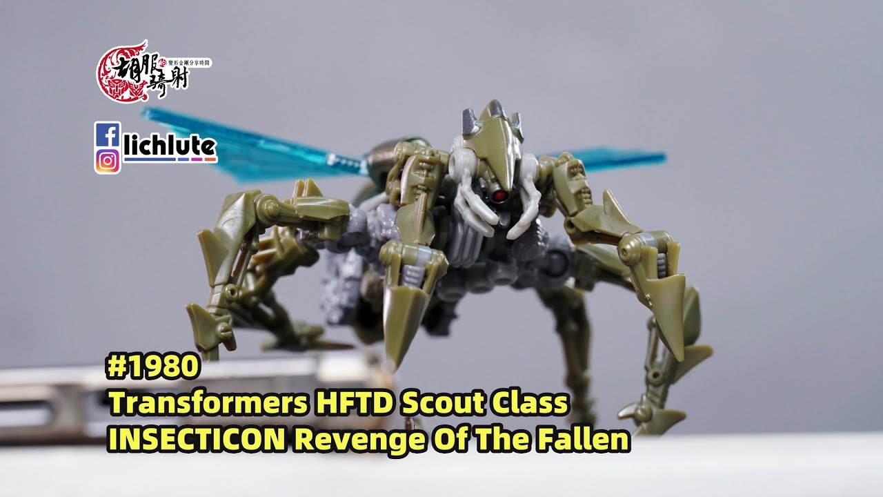 胡服騎射的變形金剛分享時間 1980集 真人電影2 昆蟲金剛 Transformers HFTD Scout Class INSECTICON ...