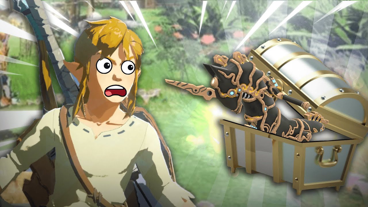 ALLES ist ZUFÄLLIG in Zelda BotW | Randomizer Funny Moments - YouTube