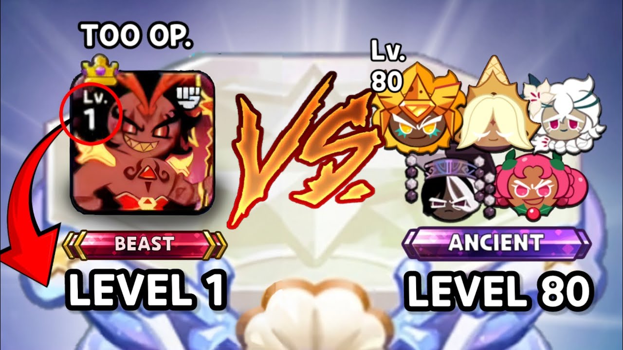 level 1 burning spice vs lvl 80 ALL ANCIENT cookies! - YouTube