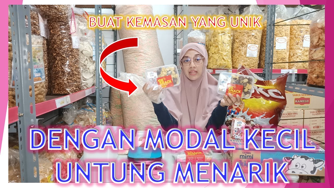 IDE JUALAN MAKANAN UNIK MODAL KECIL, PELUANG USAHA SNACK COCO CRANS ...
