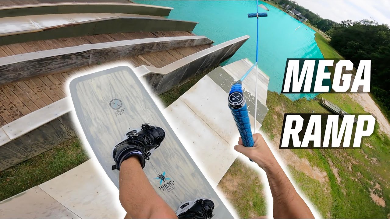 MINI MEGA RAMP - WAKEBOARDING - YouTube