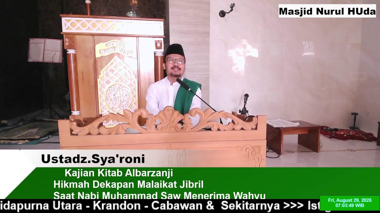 Nur Muhammad SAW وَلَمَّا أَرَادَ اللهُ تَعَالَي إِبْرَازَ حَقِيْقَتِهِ ...