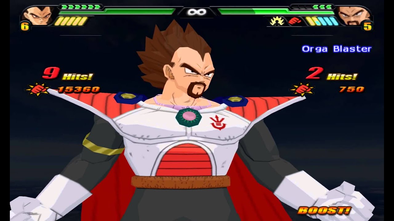 SSJ4 Vegeta vs King Vegeta - YouTube