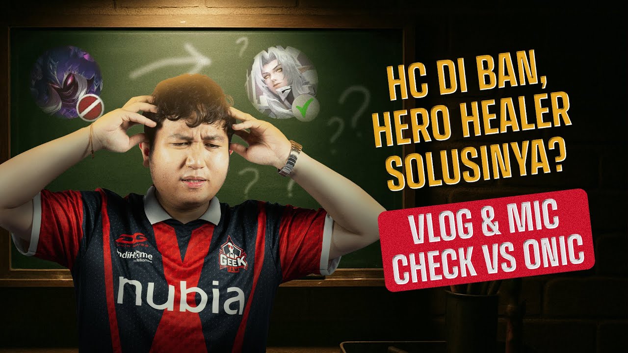 APAKAH HEALER JADI SOLUSI?! - MIC CHECK & VLOG VS ONIC - YouTube