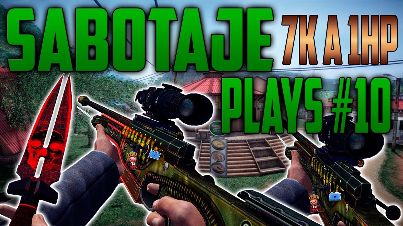 ZULA EUROPE | SABOTAJE PLAYS #10 | 7K a 1 de VIDA | MI AWP+5 RAPTOR ...