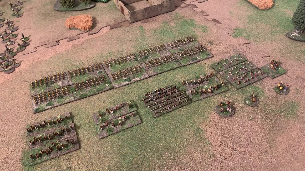 Wargames 6mm miniatures Successor army - YouTube