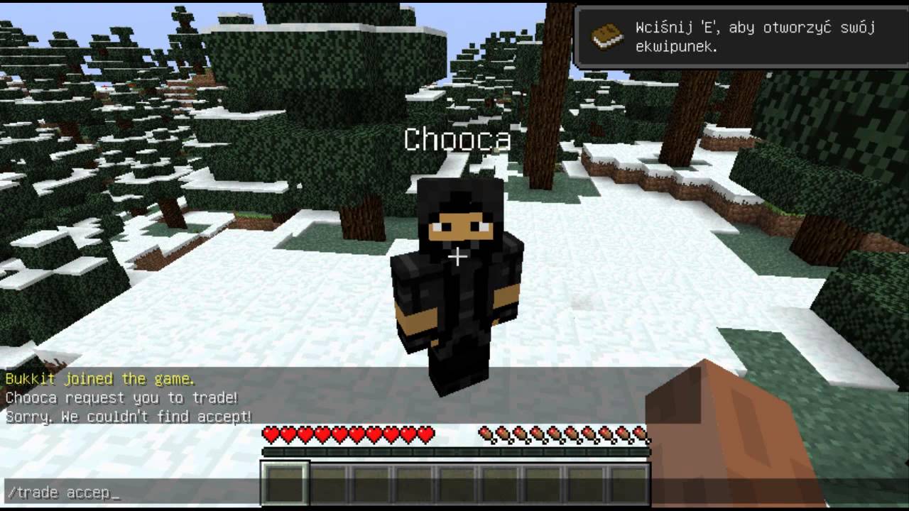 Minecraft Bukkit Plugin Trade - Plugin Na Handel W Minecraft ! - YouTube