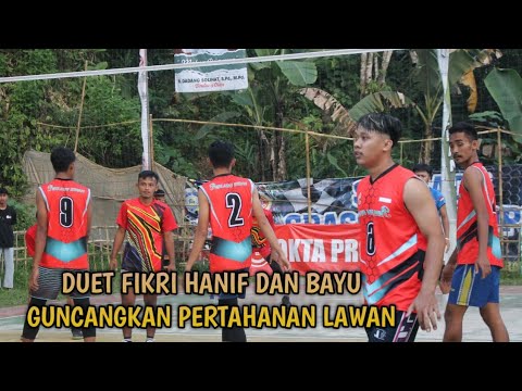 AMBYARR! Duet Fikri Hanif dan Bayu Wahyudi Guncangkan pertahanan lawan ...