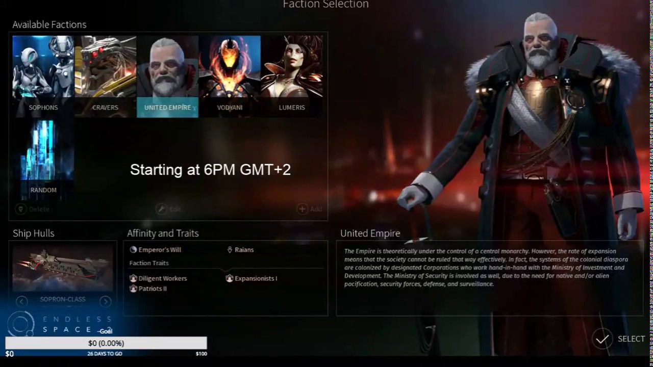 Endless Space 2 - Gameplay - YouTube
