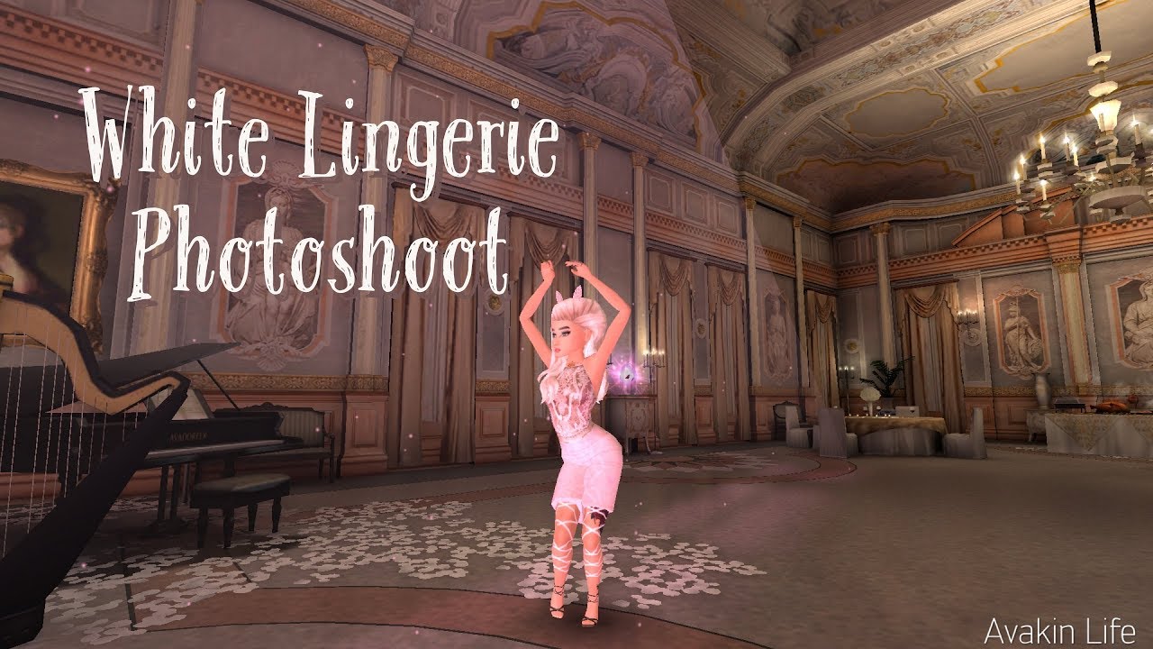 White Lingerie Photo Shoot | Avakin Life 💛 - YouTube