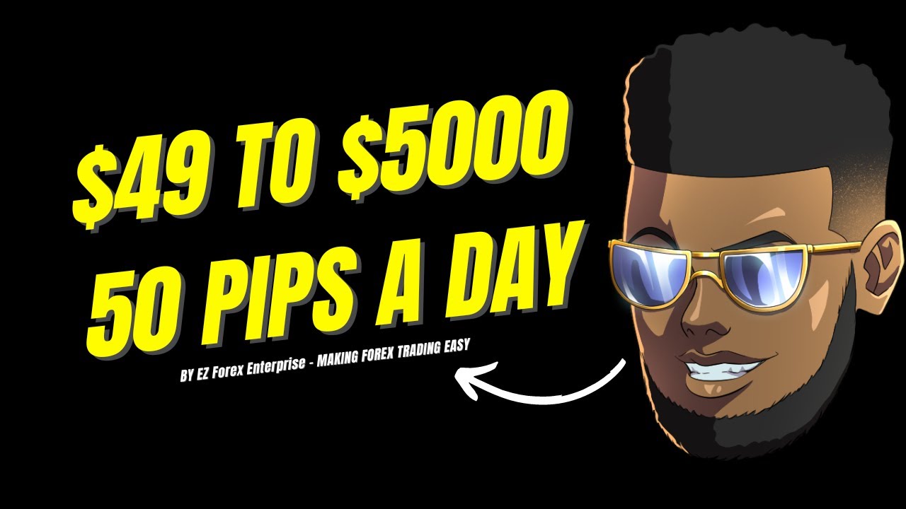 $49 TO $5000 SCALPING 50 PIPS A DAY ON GOLD XAUUSD | FOREX TRADING ...