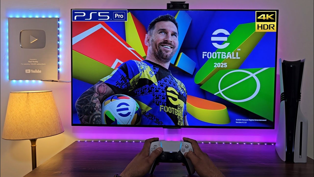 Efootball 2025 (PS5 PRO) 4K HDR 60FPS Gameplay - YouTube