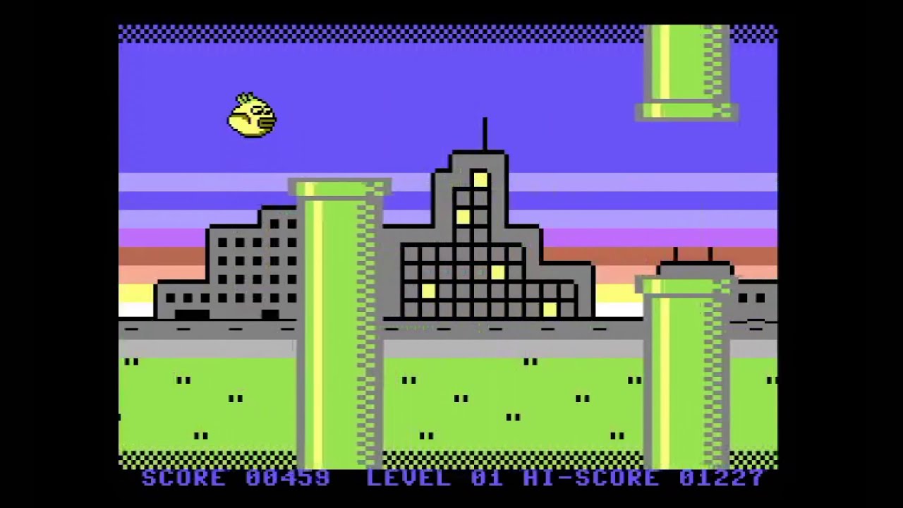 Flangry Bird 101 Game by Phaze101 for the Commodore 64 - YouTube