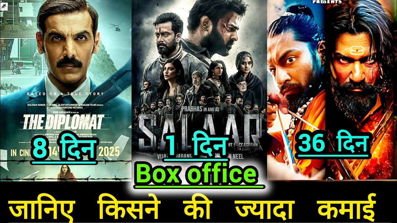 Chhaava Box Office Collection | The Diplomat | Salaar | Prabhas box ...
