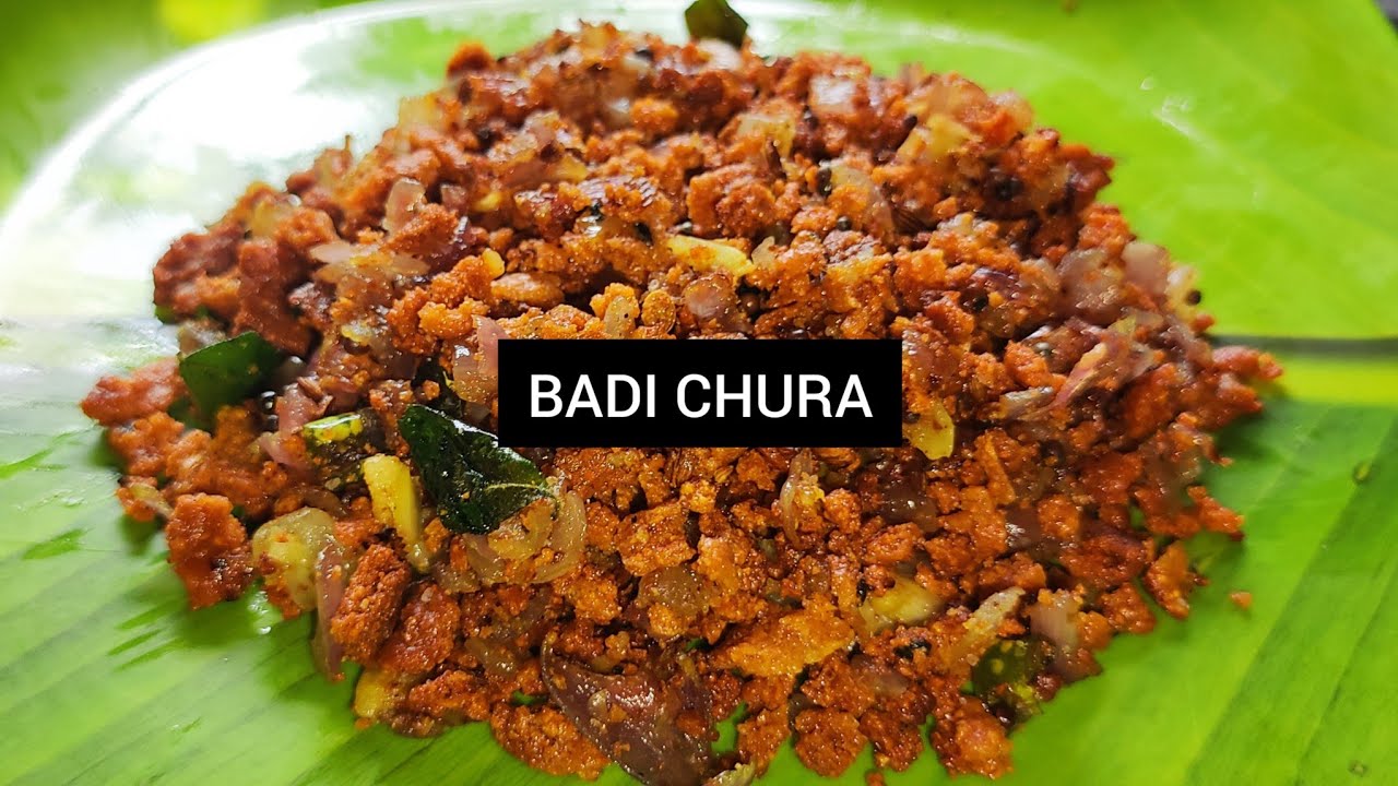 Badi Chura recipe😋//How to make Badi chura😋 // Odisha's Famous recipe ...