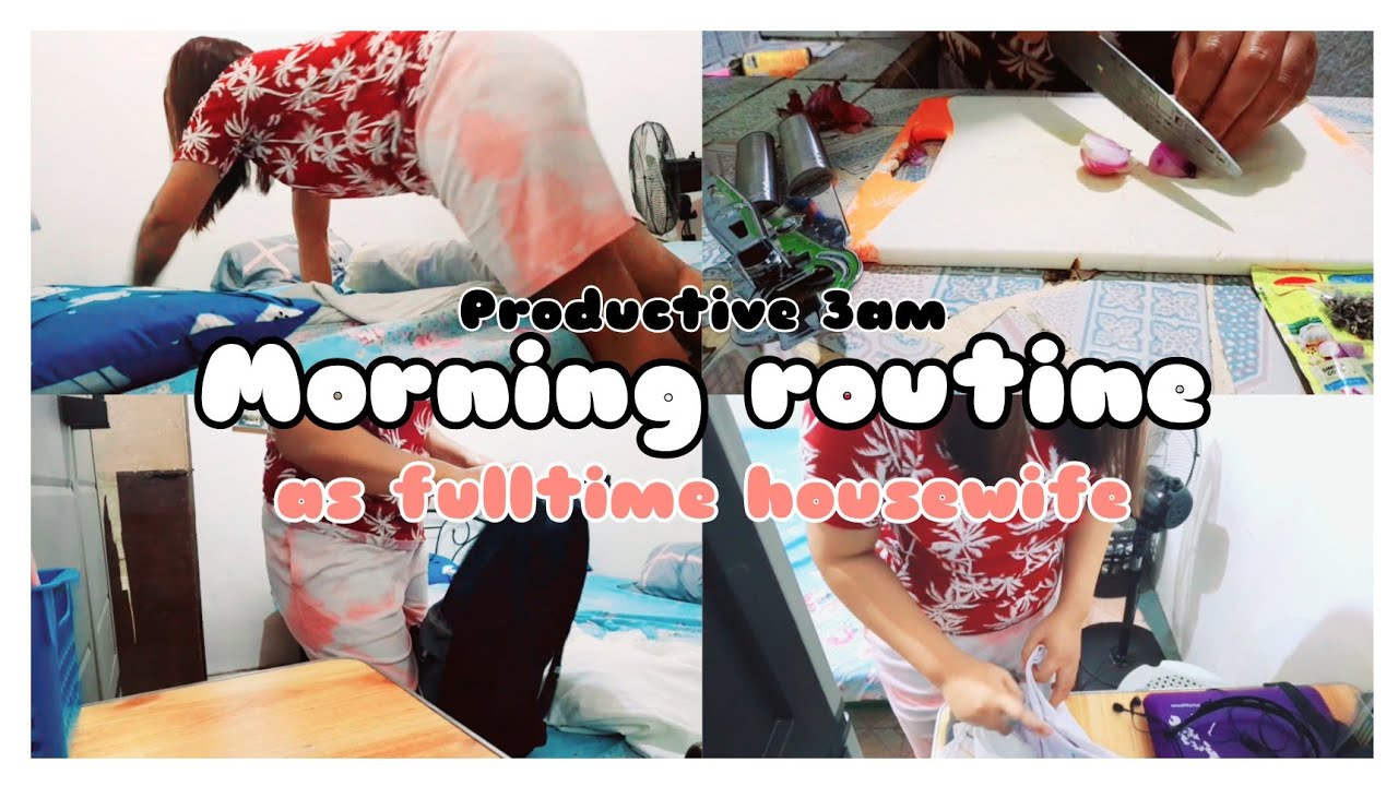 My morning routine 2021 |productive 3am morning vlog|silent vlog ...