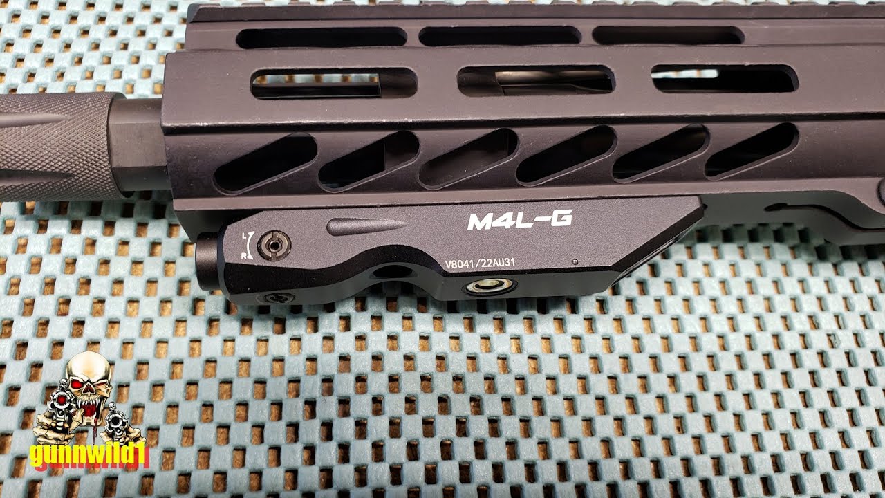 Votatu M4L-G Rifle Laser Range Report - YouTube