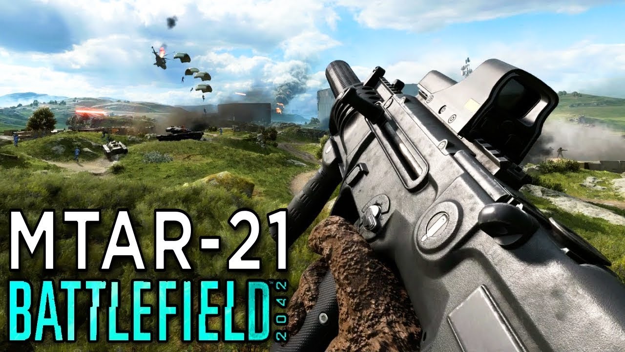 FASTEST FIRE RATE AR the MTAR 21 in Battlefield 2042.. - YouTube