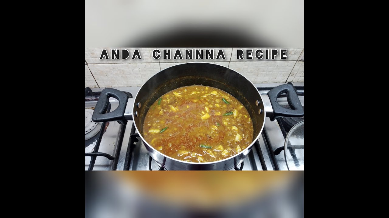 ANDA CHANNA RECIPE | HOW TO MAKE ANDA CHANNA | LAHORI STYLE ANDA CHANNA ...