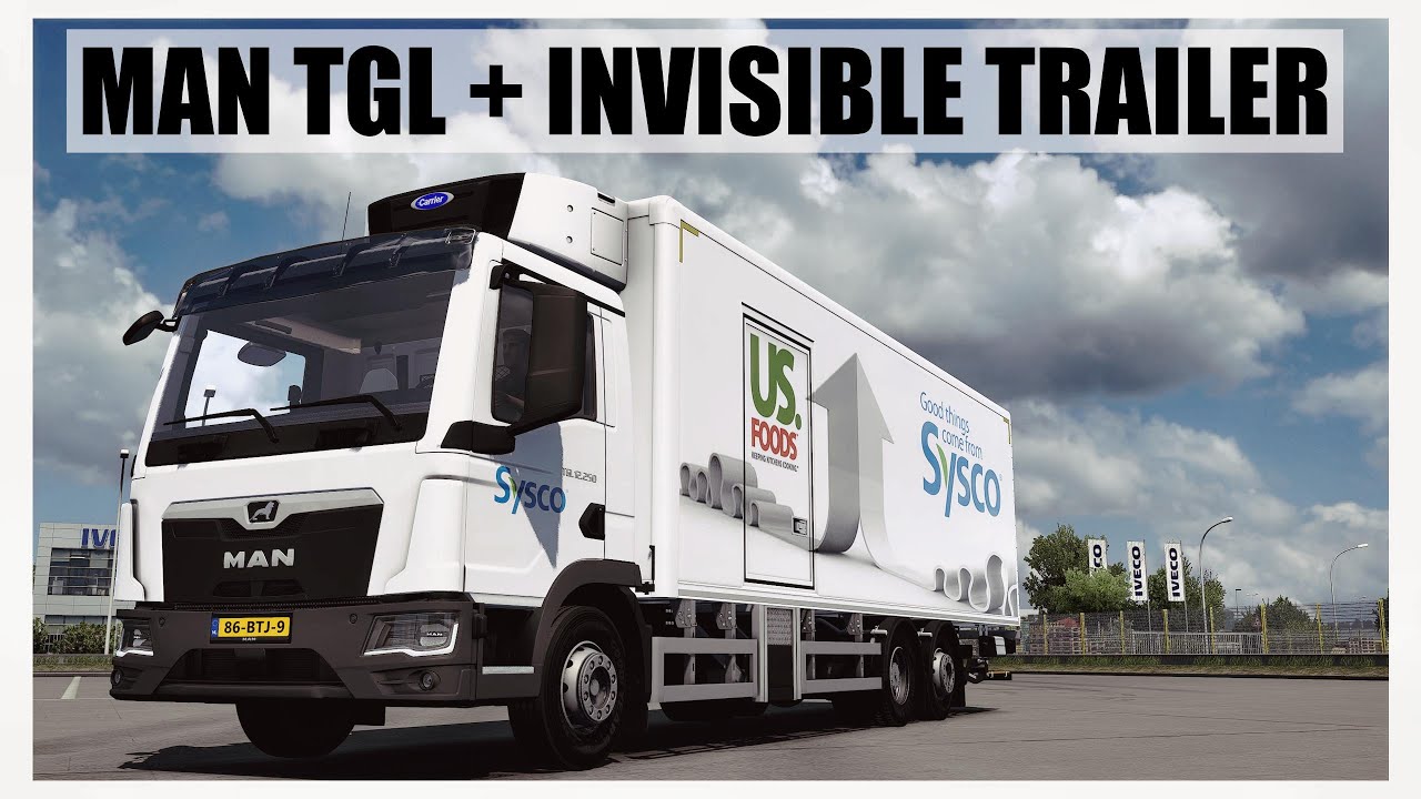 [ ETS 2 1.49 ] 🔹MAN TGL 2022 + INVISIBLE TRAILER🔹 - YouTube