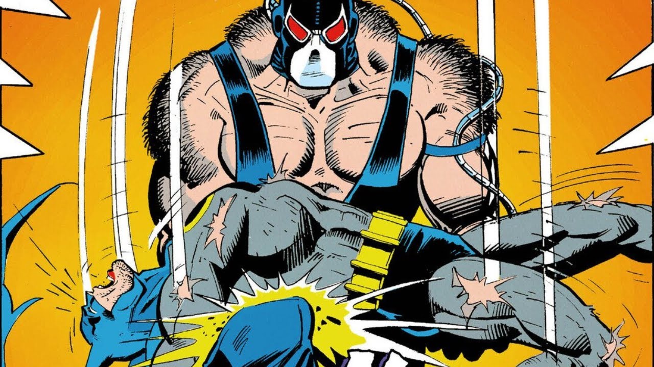 Batman Knightfall - Bane Breaks Batman's Back - YouTube