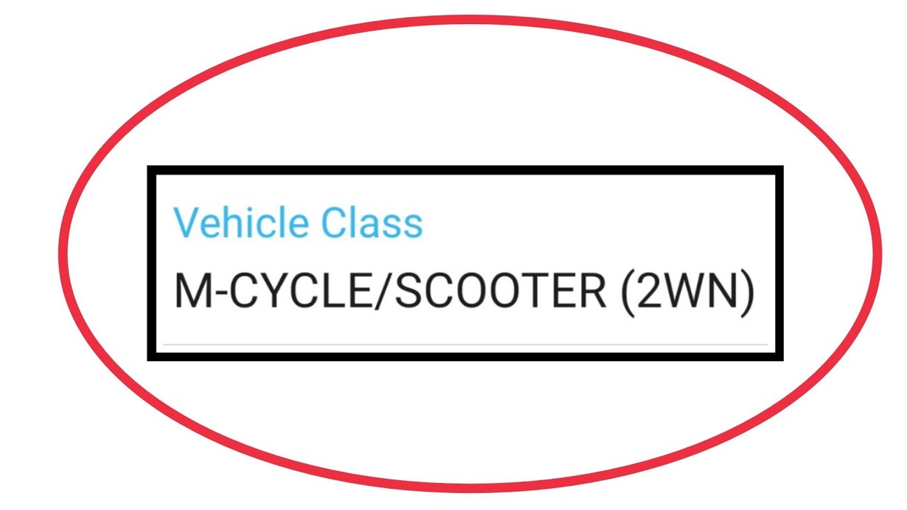 Check Vehicle Class Online || Car & Bike - YouTube