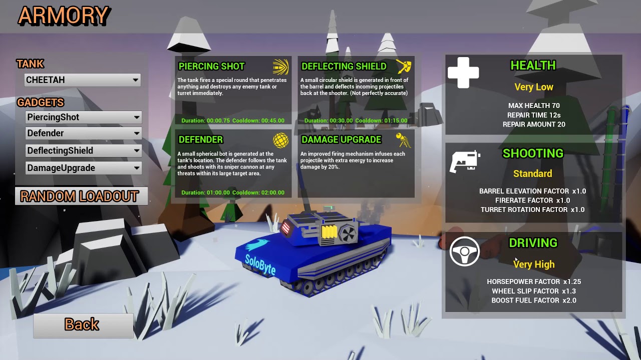 Blazing Steel - Armory Tank Selection Showcase - YouTube