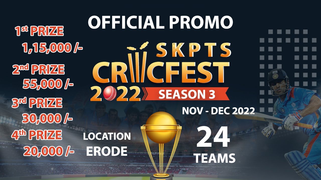 SKPTS Cricfest 2022 | White Ball Cricket Tournament | Official Cricket ...