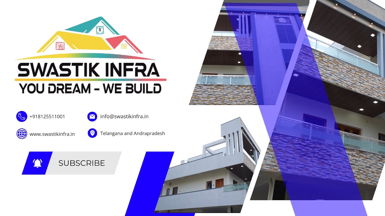 Luxury Home Construction in Khammam | Swastik Infra | Complete Project ...