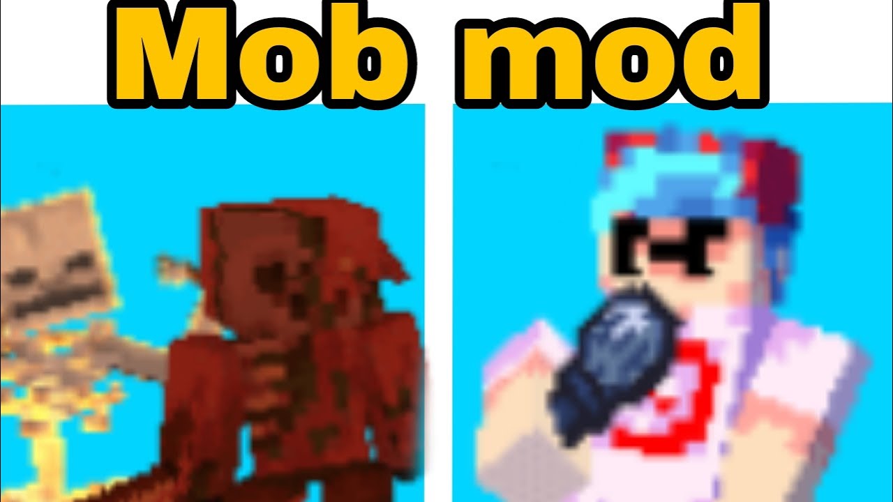 FNF Mob mod on android! Fnf mod on android - YouTube