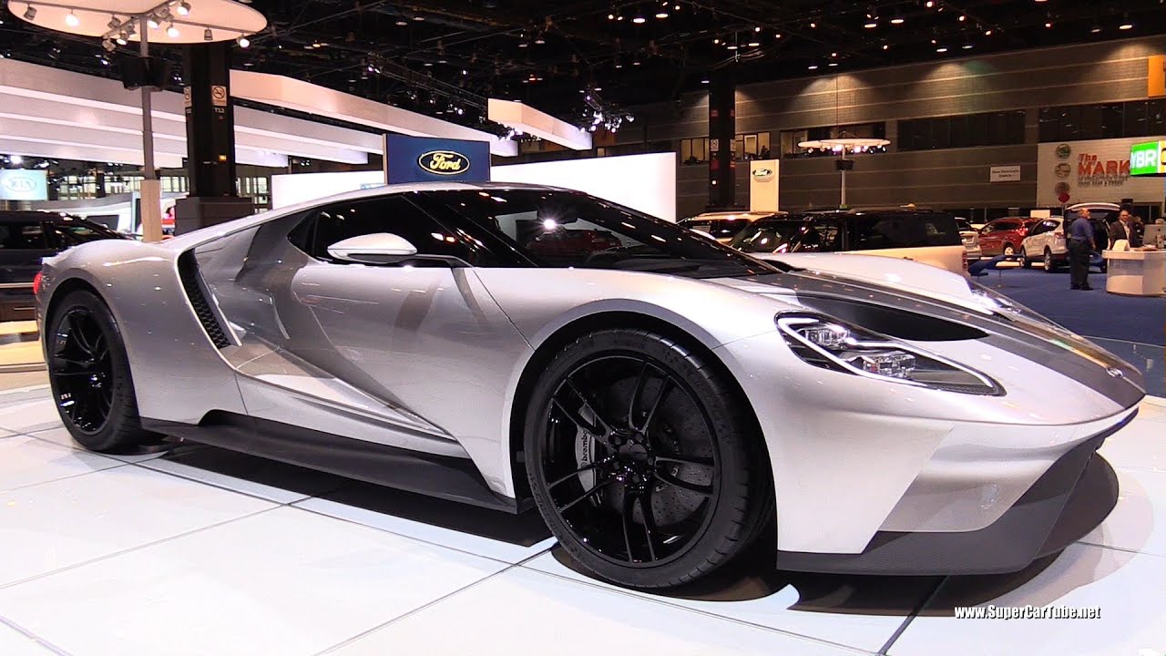 2017 Ford GT - Exterior Walkaround - 2015 Chicago Auto Show - YouTube