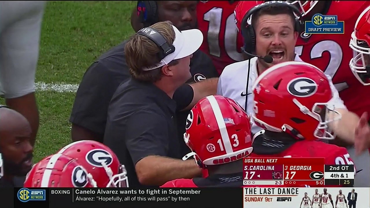 South Carolina Gamecocks vs. Georgia Bulldogs l 2019 Season l Overtime ...
