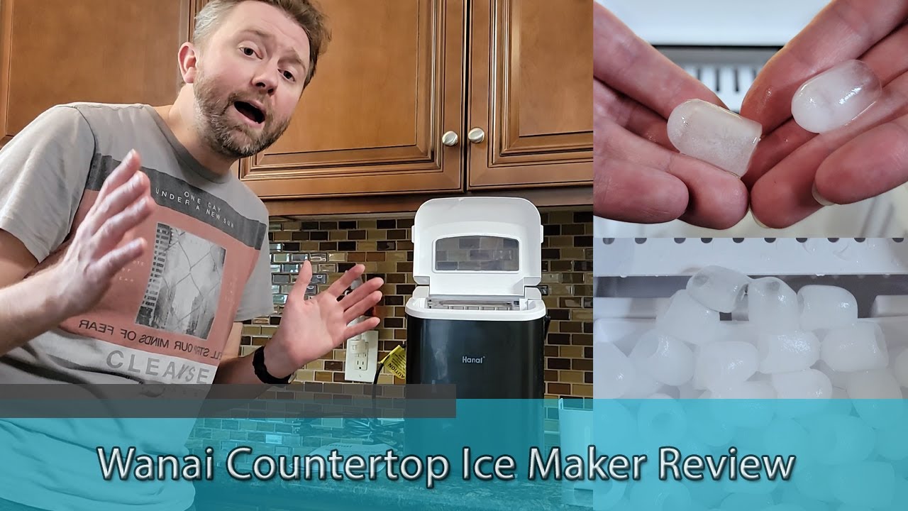 BEST ICE MAKER FOR PARTIES - Wanai Countertop Ice Maker Review - YouTube