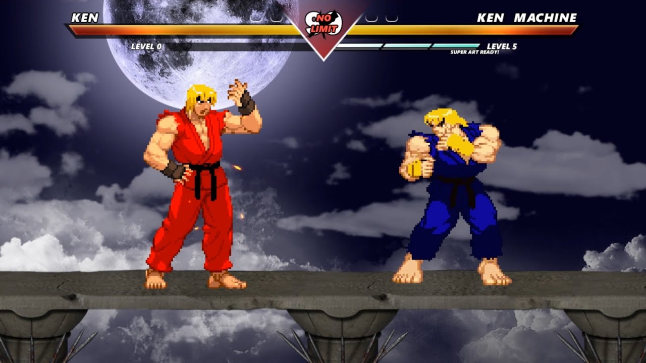 FIRE KEN vs KEN MACHINE - The most epic fight ever made - YouTube