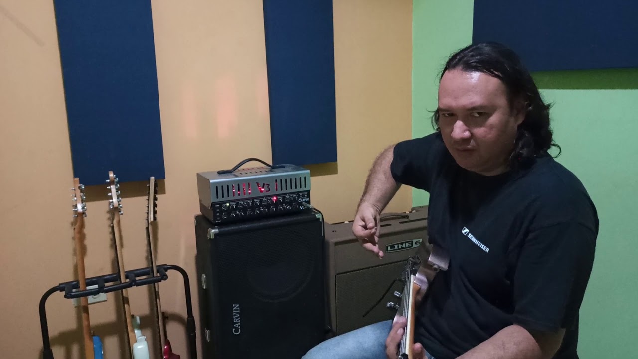 Test de amplificador CARVIN V3 - YouTube