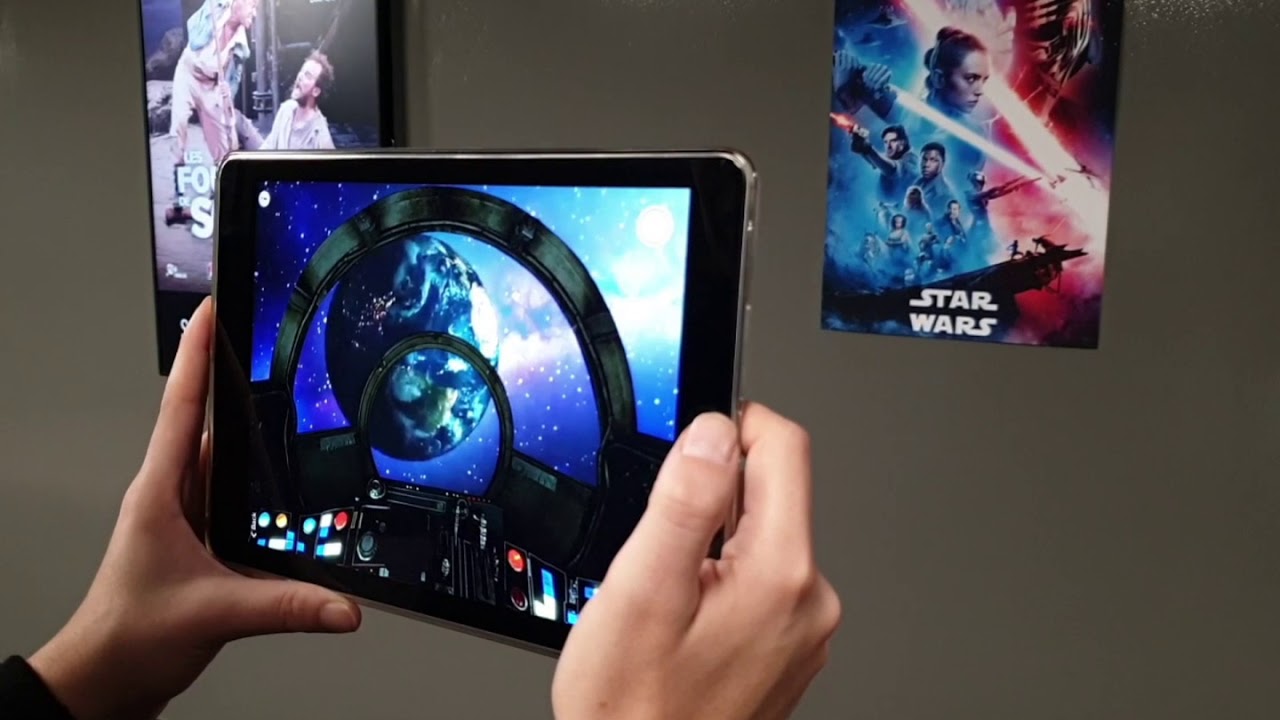 AMAZING : STAR WARS STAR WARS IN AUGMENTED REALITY BY ARGO - YouTube