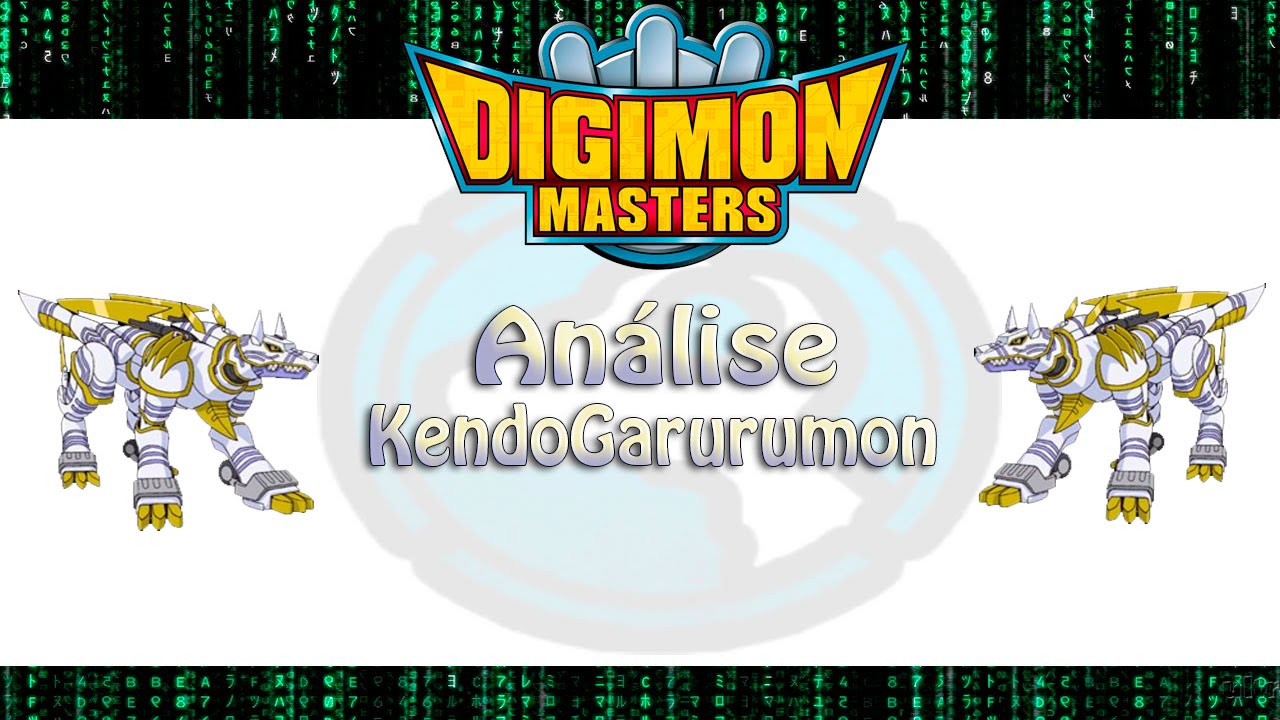 Análise Digimon - KendoGarurumon da Luz ! #RyukiDT #MundoDMO - YouTube