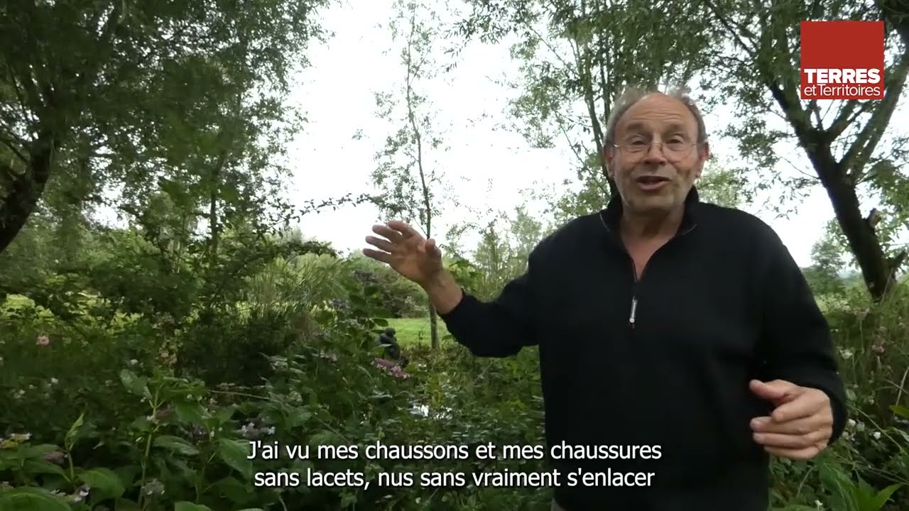Poème de Gérard Guiot, membre des jardins passions - YouTube