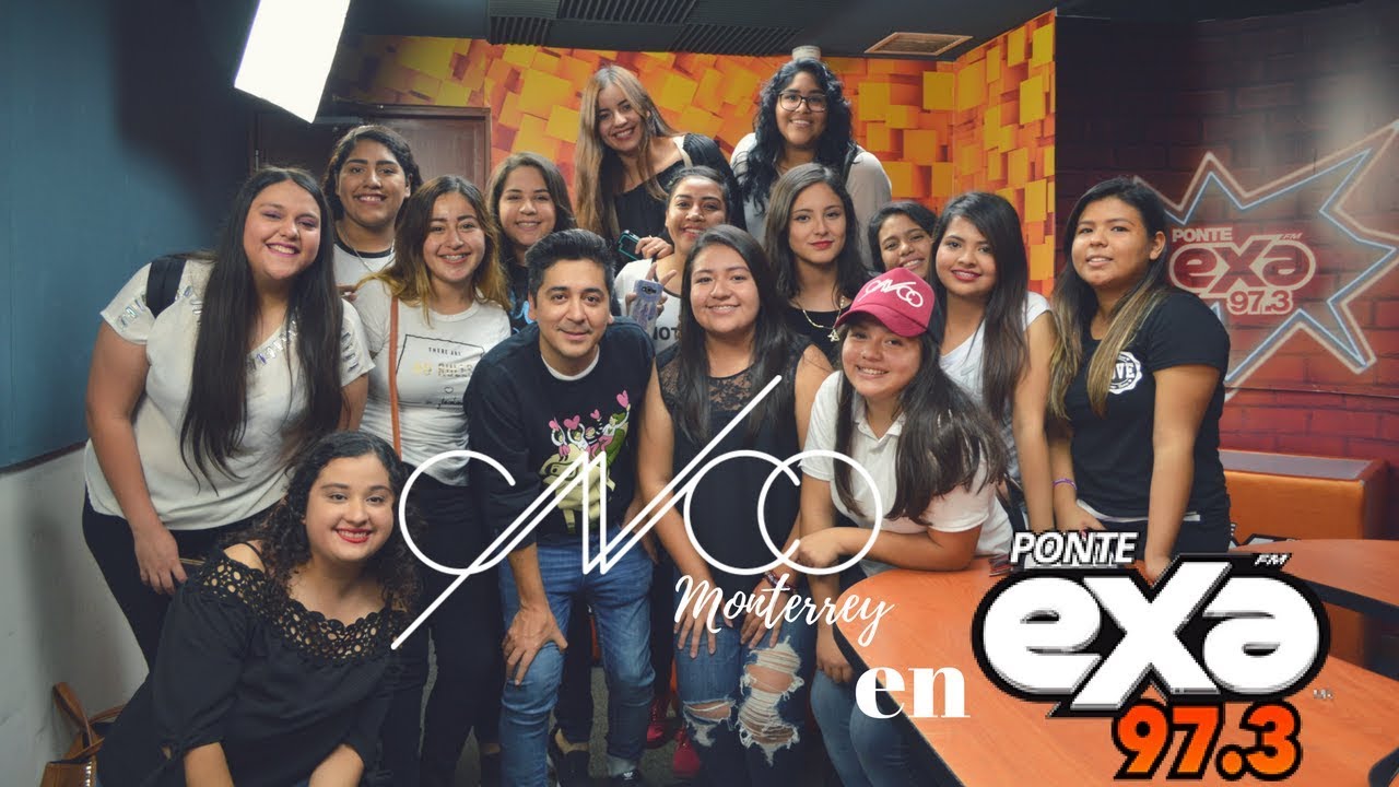 CNCO MONTERREY VISITA EXA 97.3 *Y ESTO FUE LO QUE PASÓ* - YouTube