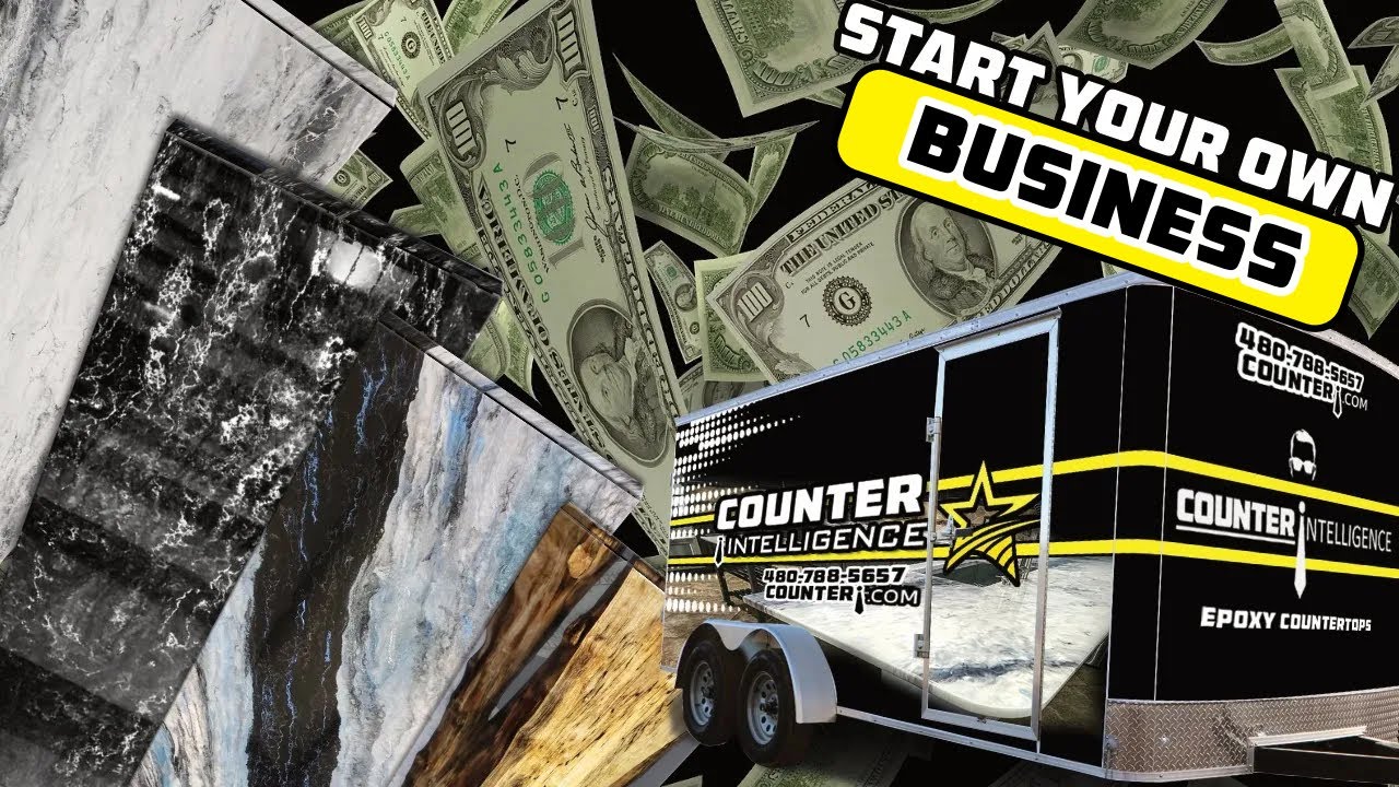 Start Your Own Business With Counter Intelligence | Epoxy Countertops ...