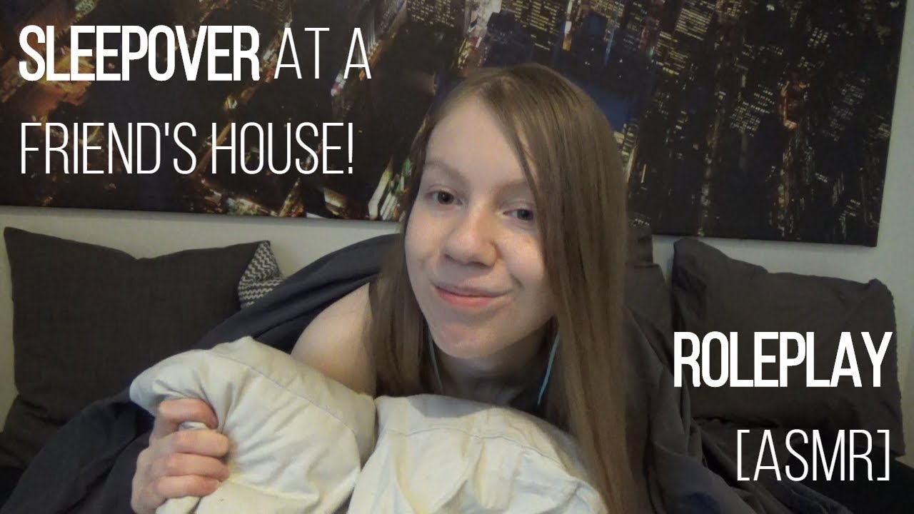 Asmr Sleepover Pajamas Party W A Friend Roleplay Hair Brushing Truth Or Dare Pillows