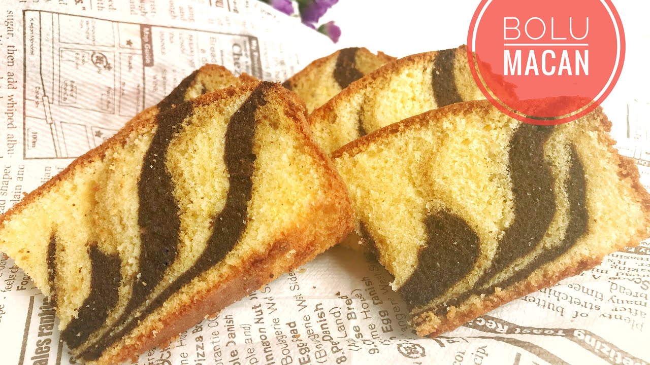 BOLU MACAN | Tiger Pattern Cake - YouTube