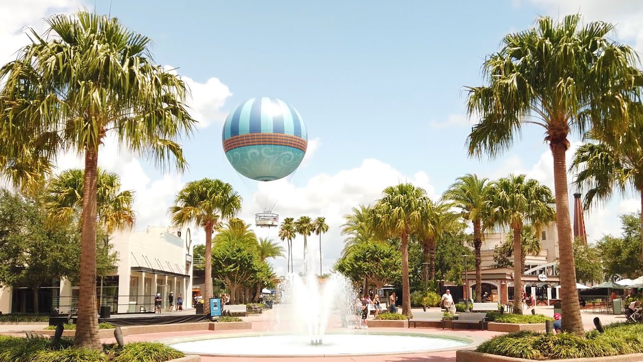 Disney Springs Full Walking Tour in 4K, Orlando Florida · Walt Disney ...