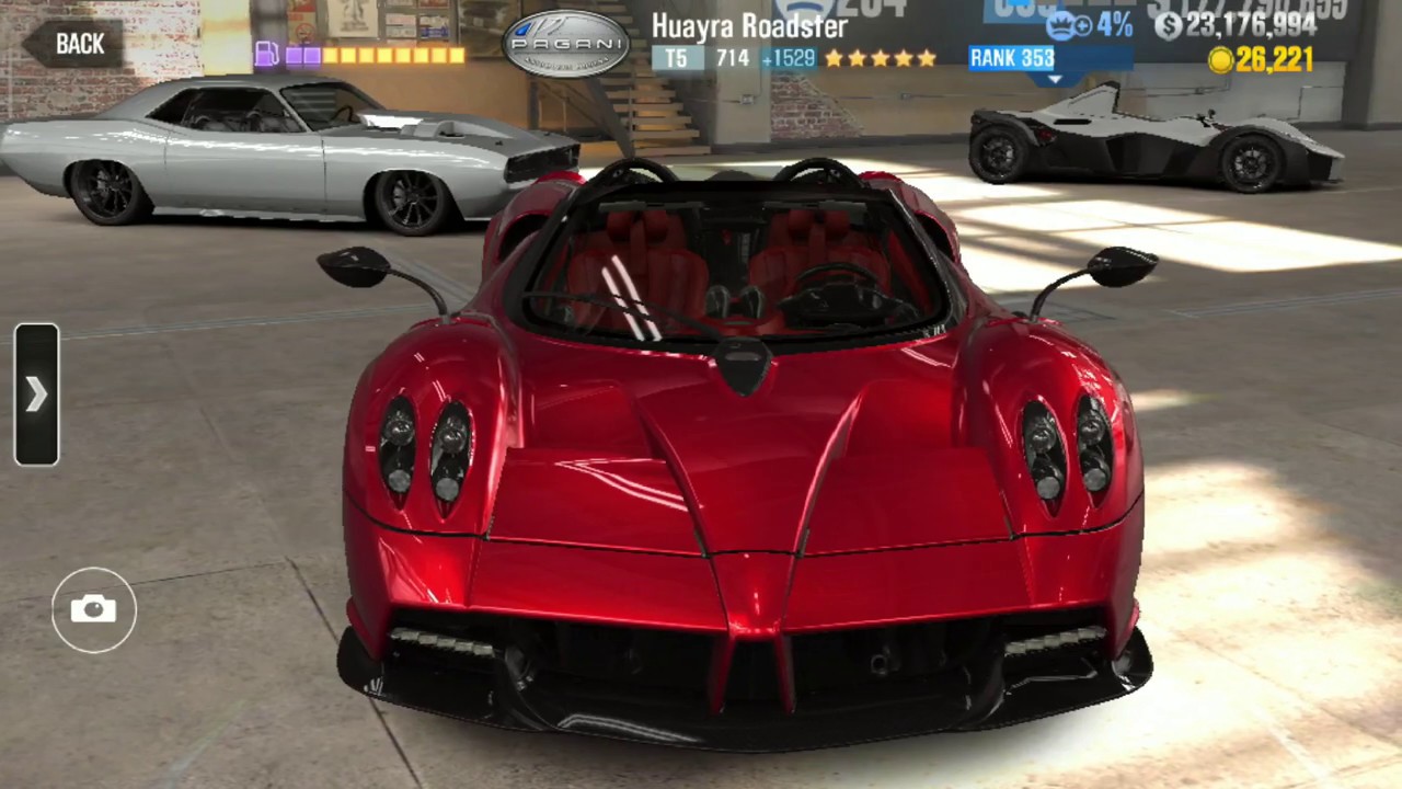 Pagani Huayra Roadster Shift & Tune For 8.800 - YouTube