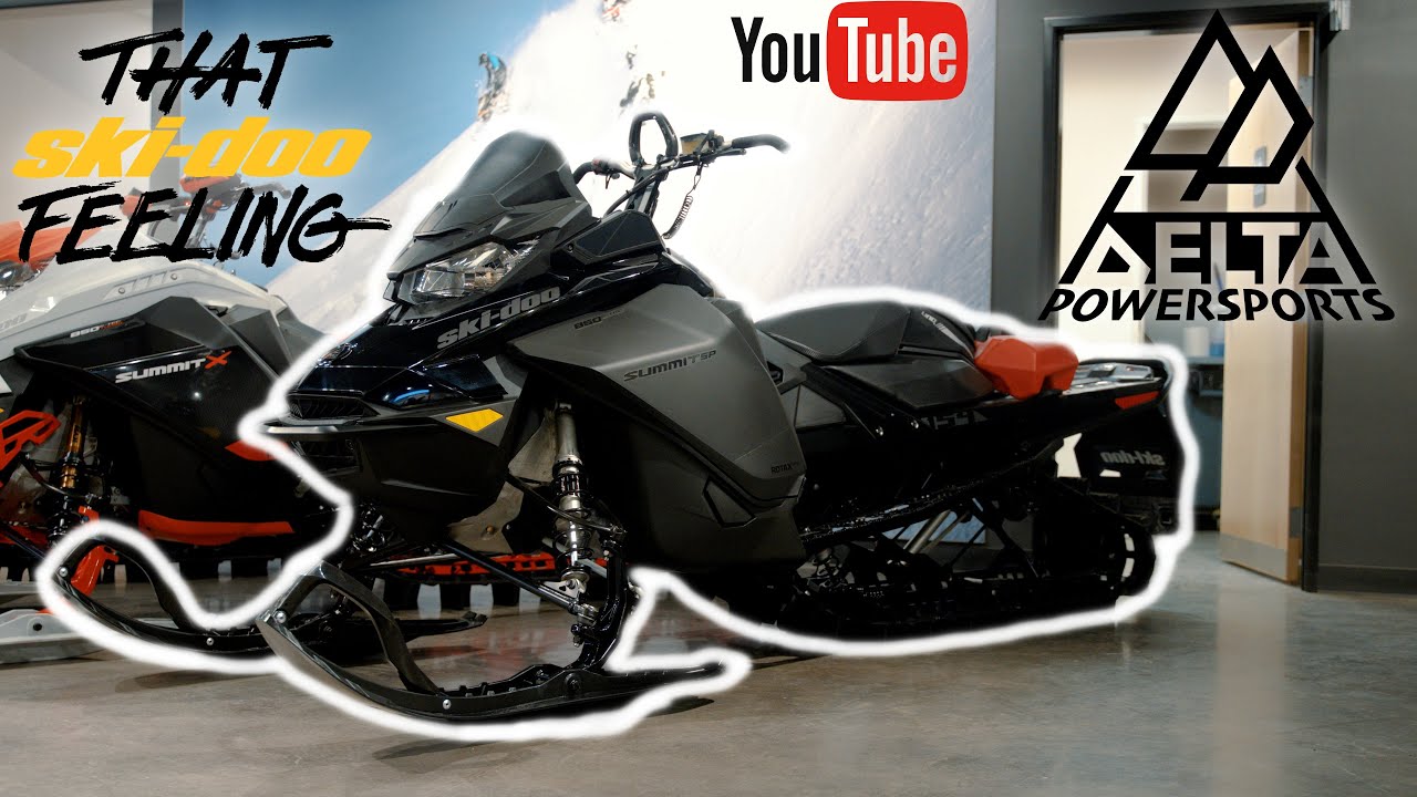 2021 Ski-Doo Summit SP 850 | 154 Track With Linq Accessories (Full Walk ...