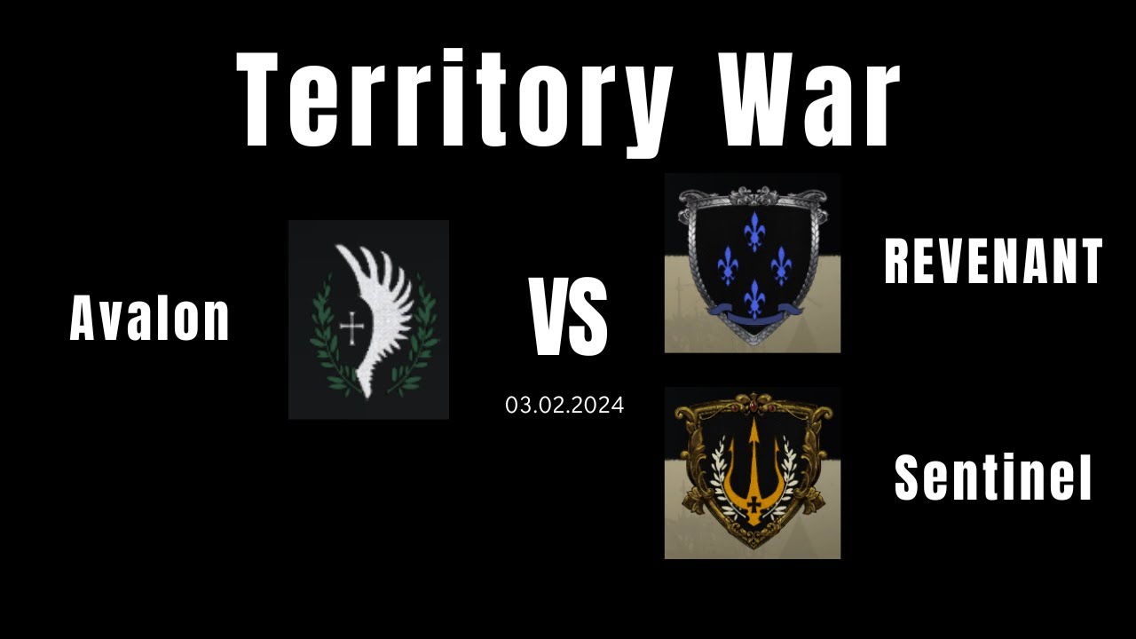 Avalon VS REVENANT & Sentinel | Territory War | Conquerors Blade EU1 ...