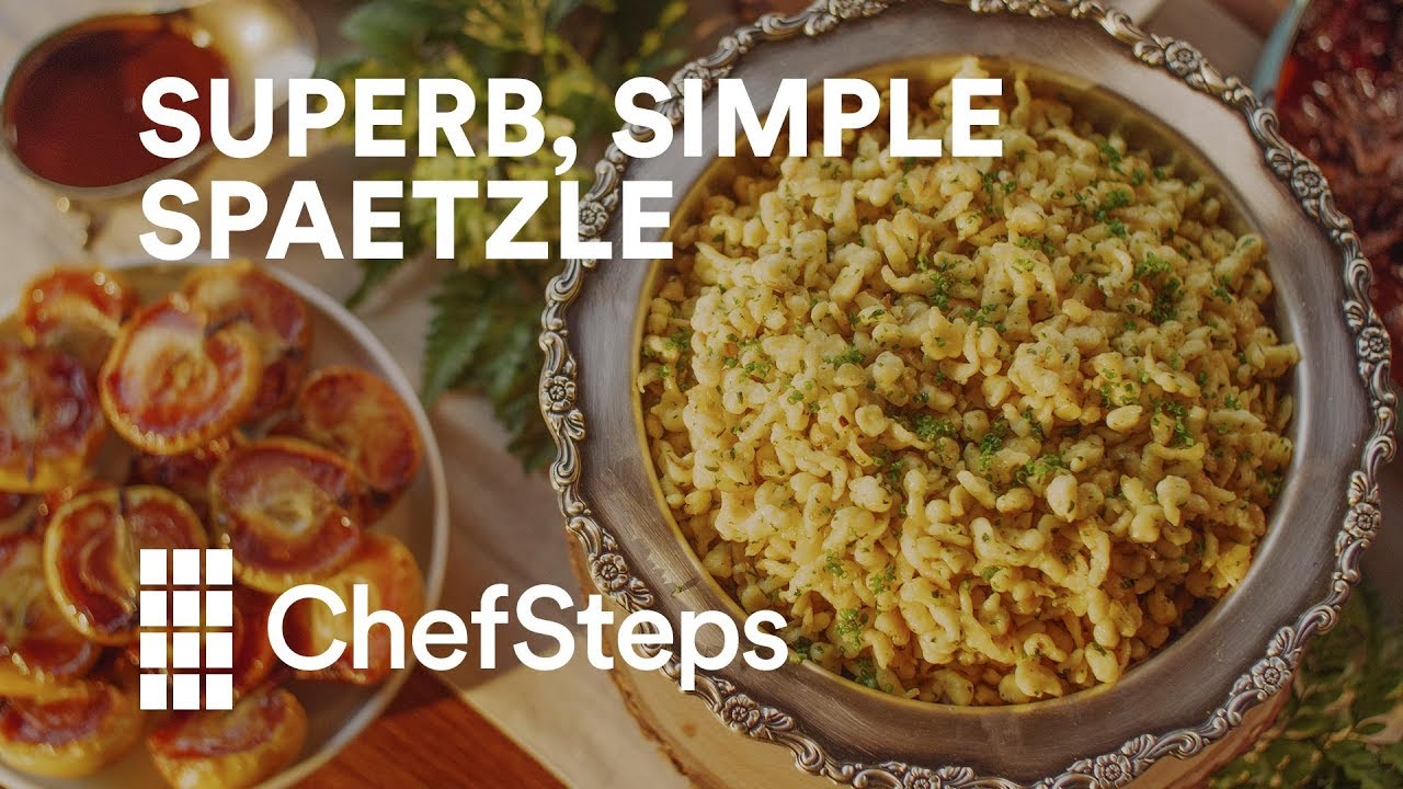Superb, Simple Spaetzle - YouTube