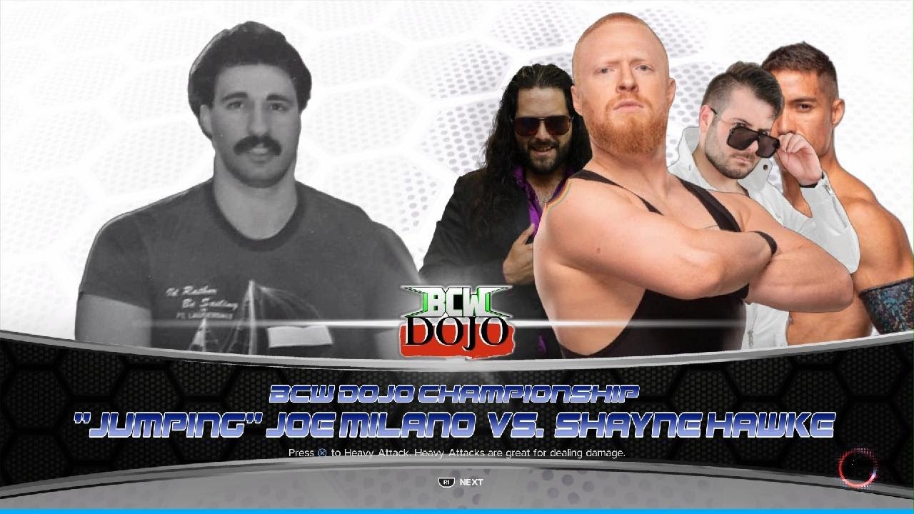 [BCW Dojo (Ep.12) Match 5] "Jumping" Joe Milano vs Shayne Hawke {BCW ...